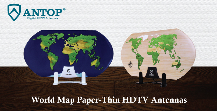 ANTOP CELEBRATES EARTH DAY, INTRODUCES NEWEST WORLD MAP-DESIGNED HDTV ...