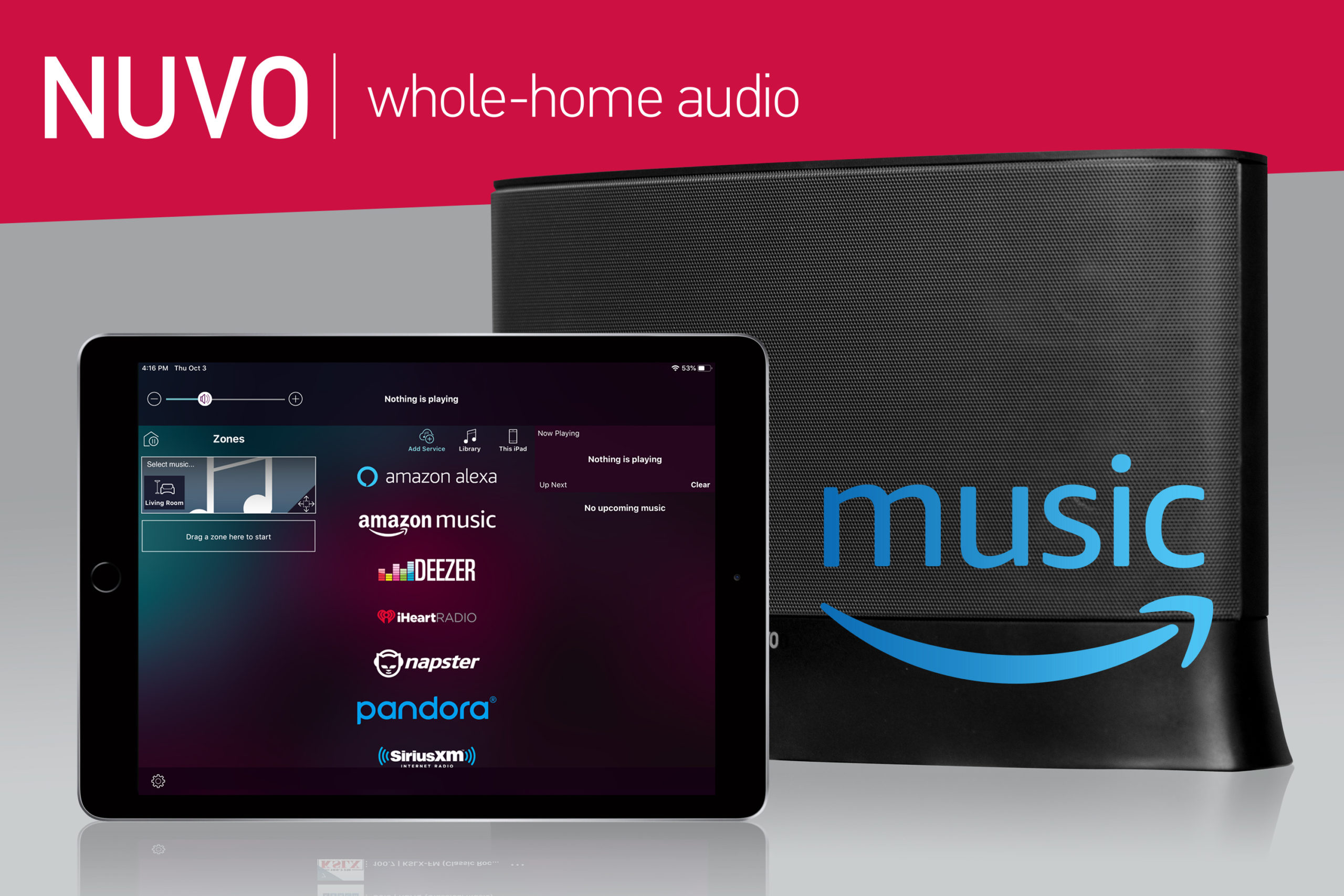 Amazon Music Comes to Nuvo Player Portfolio System