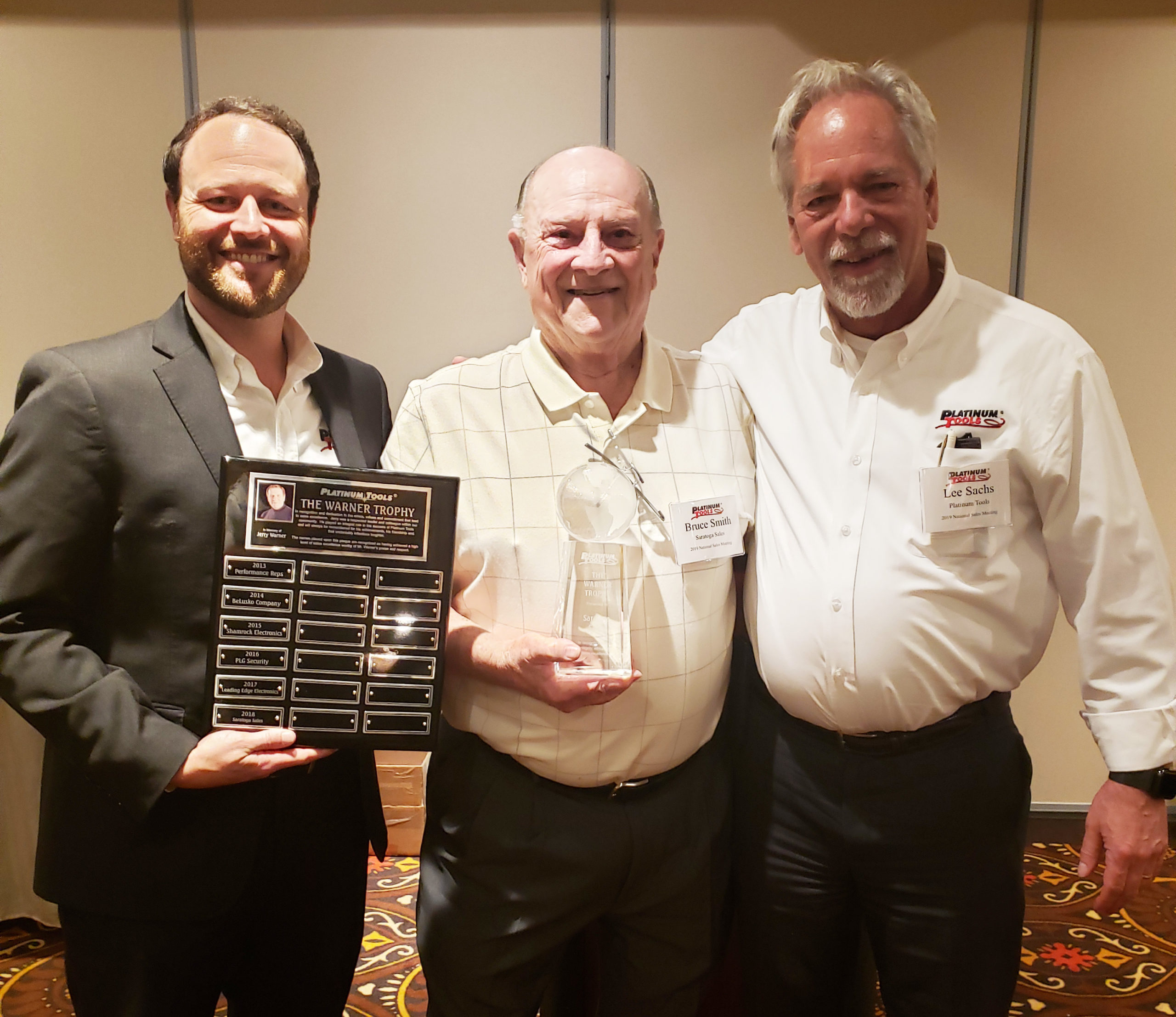 Platinum Tools® Announces Reps of the Year - TWICE