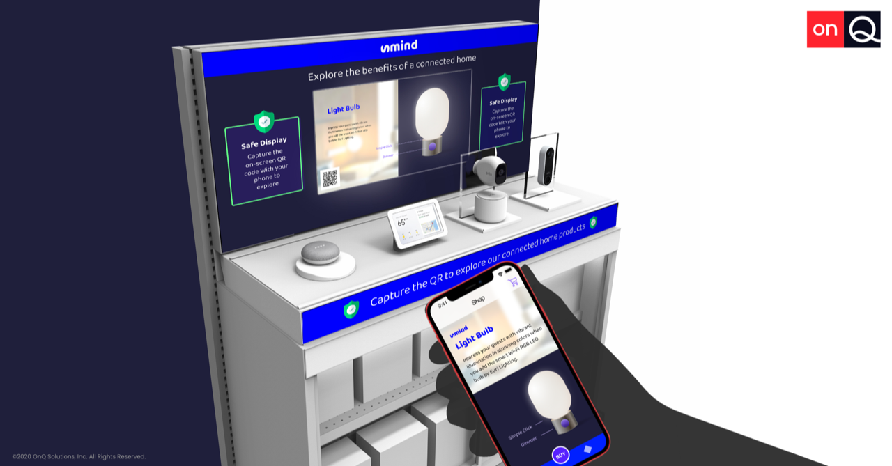 New OnQ Retail Technology Brings Touchless Interactivity In Store - TWICE