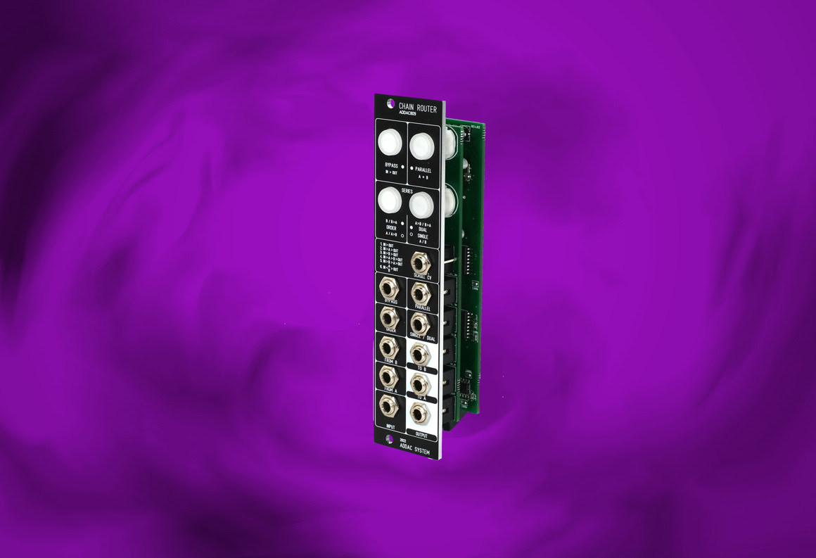 ADDAC System Announces ADDAC809 Chain Router - TWICE