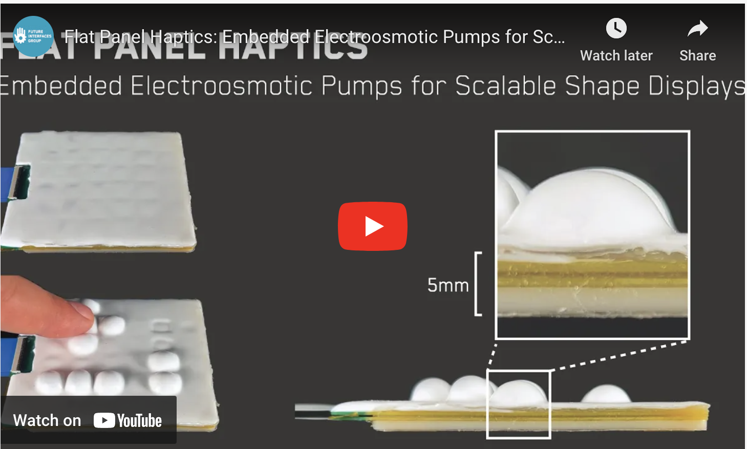 VIDEO: Researchers Create OLED Touchscreen That Inflates With Fluid To ...
