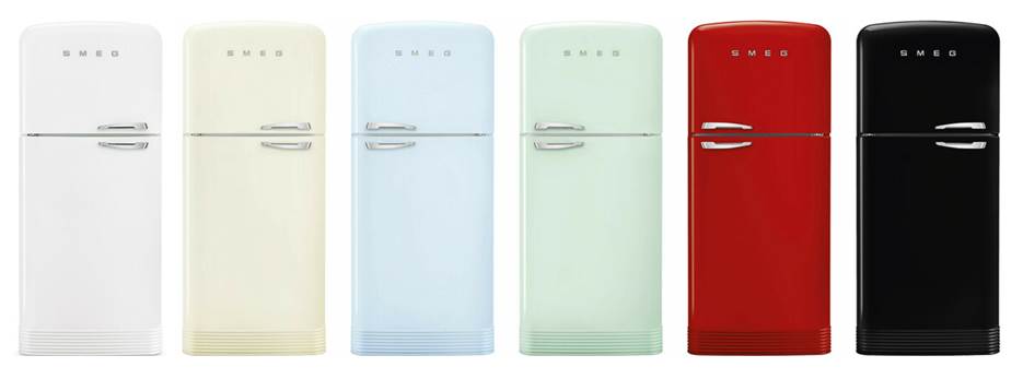 SMEG Expands FAB Retro Refrigerator Line With Largest Model - TWICE