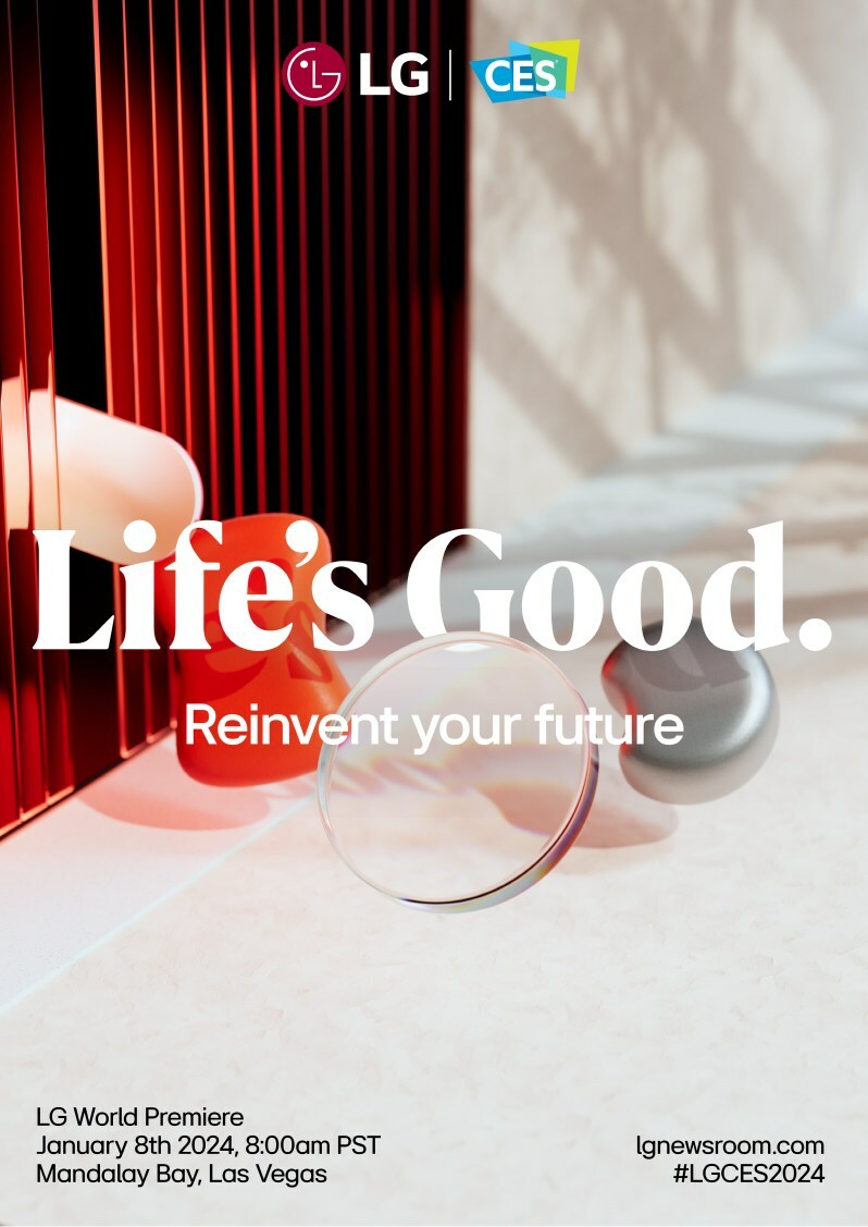 LG To Present 'Reinvent Your Future' World Premiere At CES 2024 - TWICE