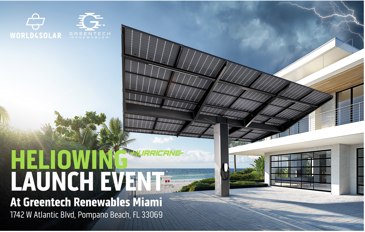 World4Solar Announces the Launch Event of the HelioWing™ Freestanding ...