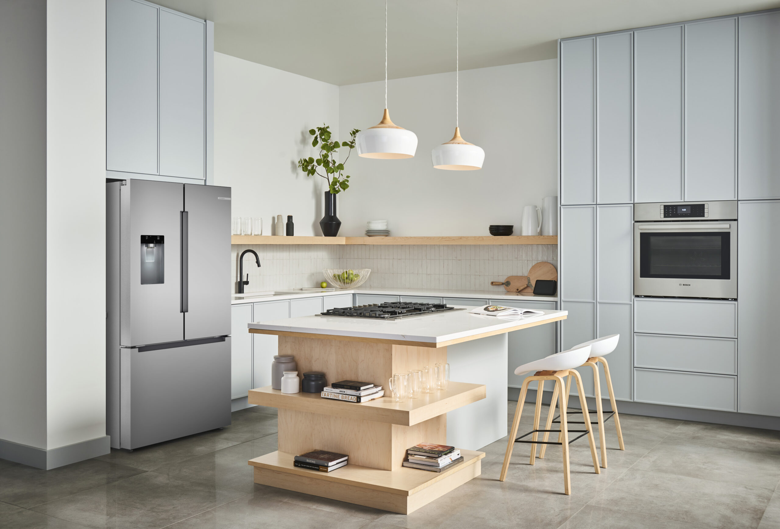 Bosch Launches 100 Series French Door Bottom Mount Refrigerator Line ...