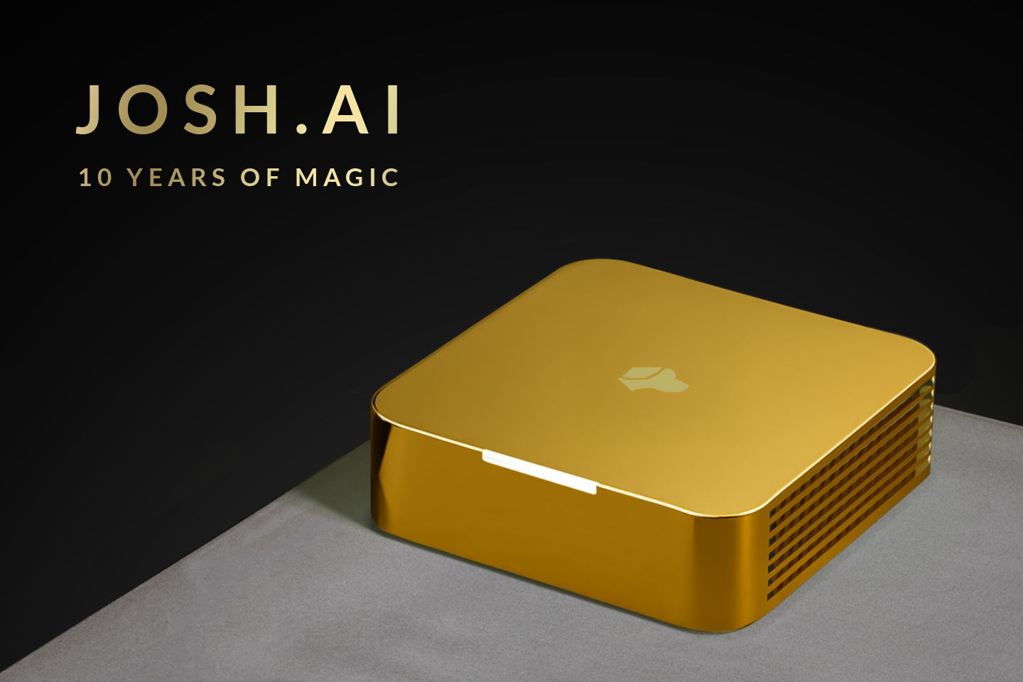 Josh.ai Celebrates 10th Anniversary With Limited Edition Gold Josh One ...