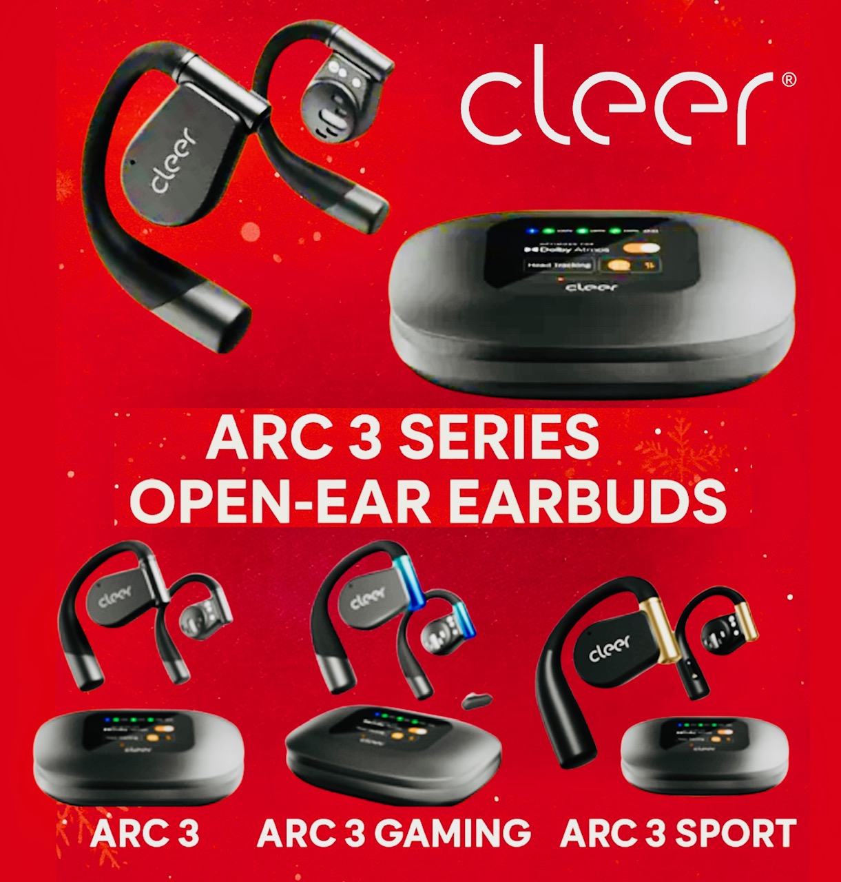 CLEER AUDIO’S ARC 3 OPEN-EAR EARBUDS AVAILABLE IN THREE VARIATIONS FOR ...