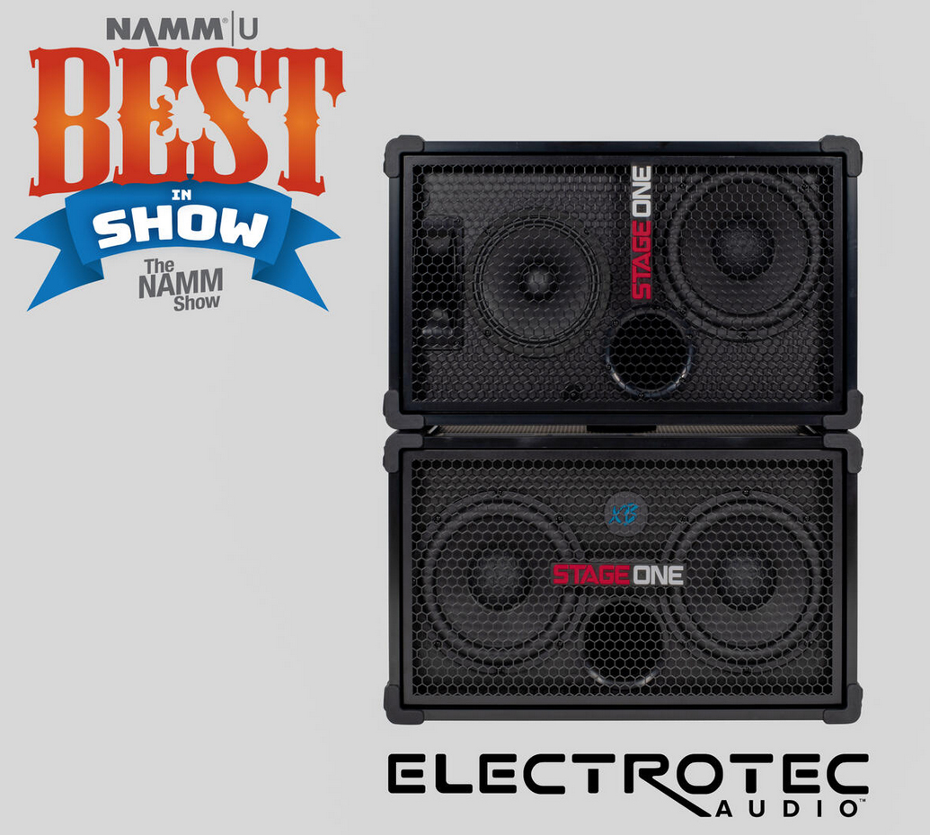 Electrotec Audio STAGE ONE Wins 2026 NAMM Best in Show - TWICE