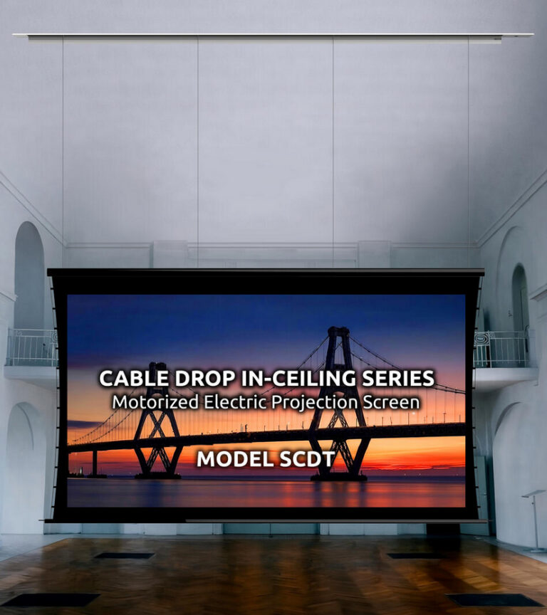 Severtson Screens Debuts New In-Ceiling Cable Drop Series of Motorized ...