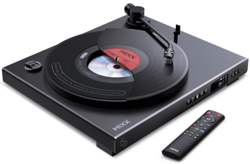 MIXX Launches Analog Plus Turntable System With Built-In CD Player - TWICE